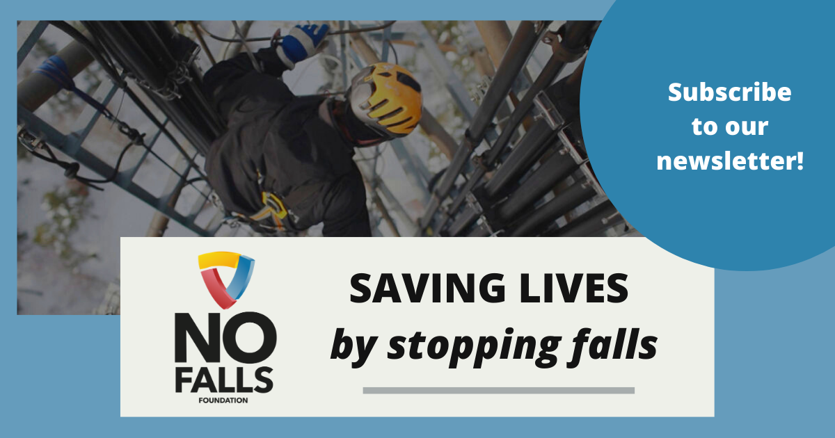 Sign up to Newsletter - No Falls Foundation
